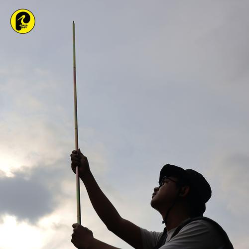 Promo [BISA COD] tiang flysheet 3 meter 300 cm steel chrome besi tenda ...