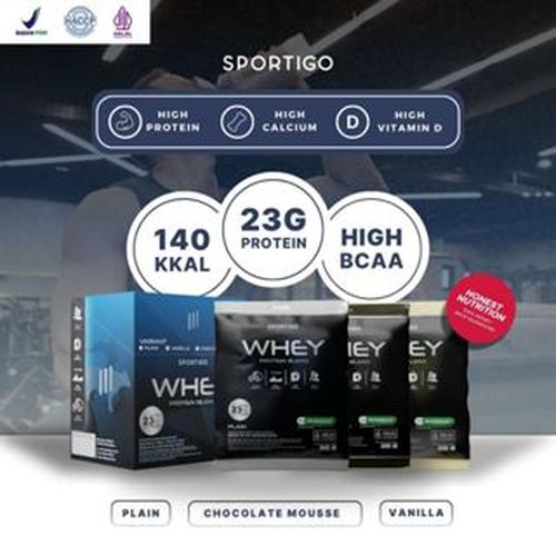 Promo Sportigo Whey Protein Blend Isolate Concentrate (35g x 10 ...