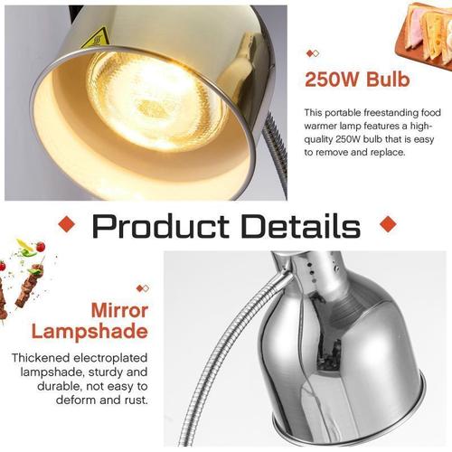 Jual Food Warmer Light Lampu Pemanas Makanan Kitchen Food Service ...