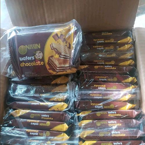 Promo ( Exclusive rinrinsnack ) Wafers Nissin 1 DUS @60 Pcs - Wafers ...