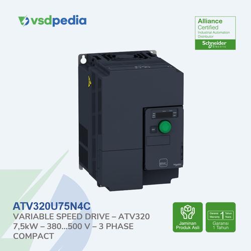 Promo Schneider Altivar ATV320 Variable Speed Drive 7.5 kW 3P Compact ...