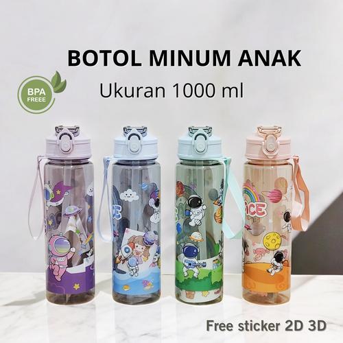 Promo Botol Minum Anak BPA Free Kapasitas 1 Liter Space Bottles ...