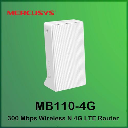 Jual Mercusys MB110-4G N300 4G LTE Modem Wireless Router MB 110 - 4G ...