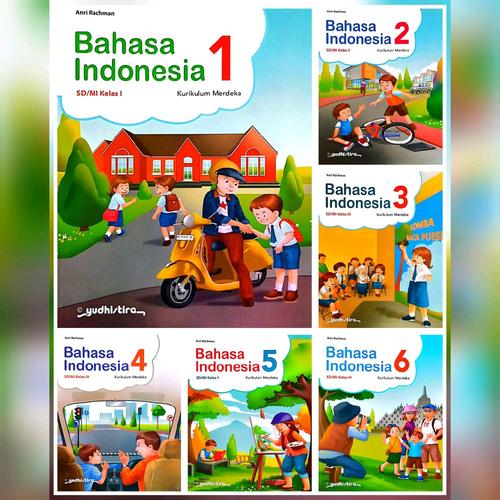 Jual Yudhistira Bahasa Indonesia untuk SD kelas 1-6 Kurikulum Merdeka ...
