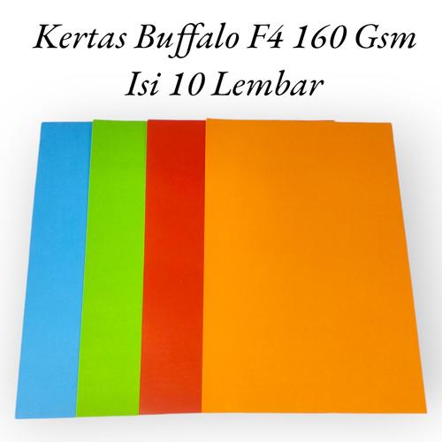 Jual Kertas Cover Jilid Sidu Buffalo Ukuran F4 160 GSM - Isi 20 Lembar ...