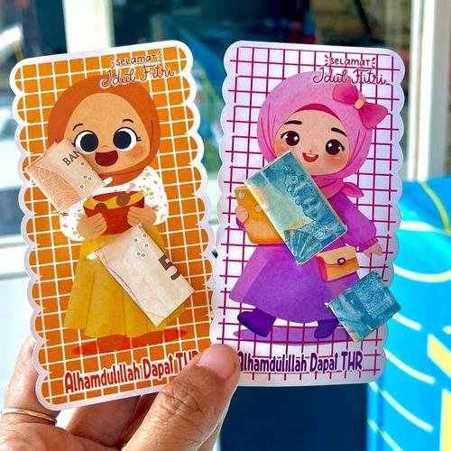 Jual 1 PACK ISI 10 PCS AMPLOP LEBARAN MODEL PELUK - AMPLOP LEBARAN IDUL ...