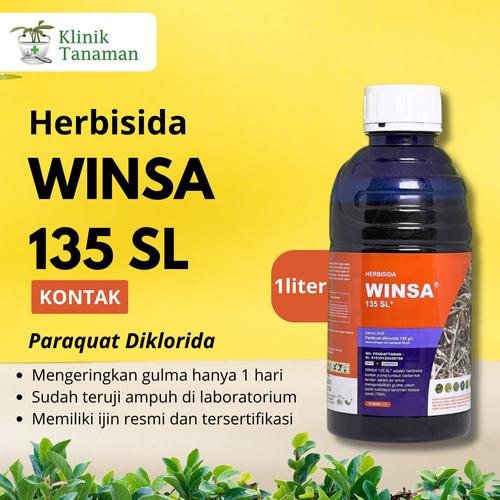 Promo WINSA 135 SL HERBISIDA PEMBASMI RUMPUT LIAR LAHAN RUMAH ATAU SAWAH - Kota Surabaya ...