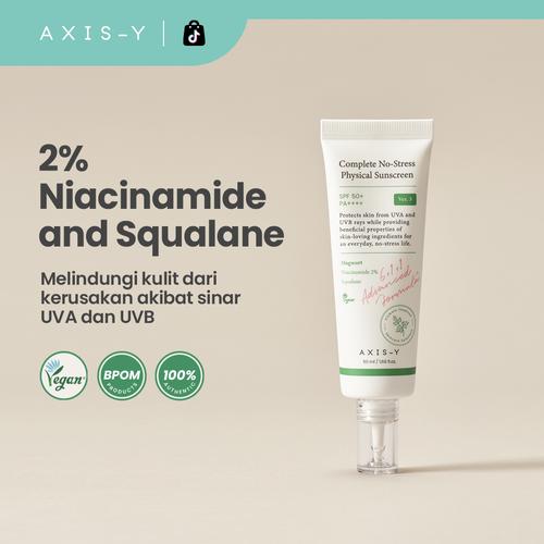Promo AXIS-Y - Complete No-Stress Physical Sunscreen Version 3 - 10 ml ...