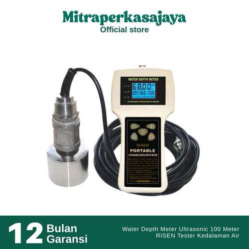 Jual Water Depth Meter Ultrasonic 100 Meter RISEN Tester Kedalaman Air ...