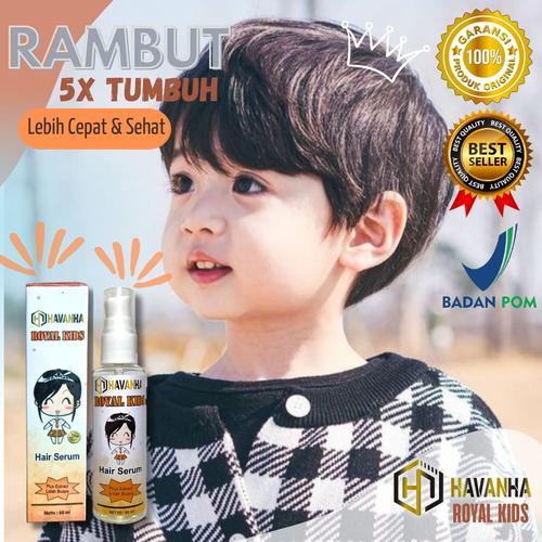 Promo HAVANHA THE ROYAL BABY Serum Penumbuh Rambut Bayi Hair Vitamin ...