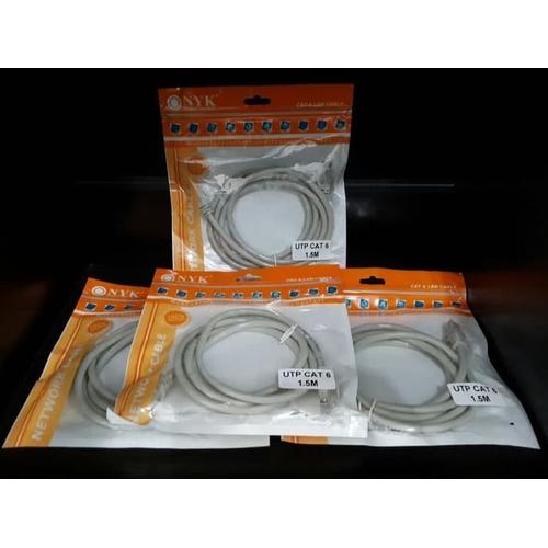 Jual Kabel LAN Cat 6 Panjang 1,5 Meter Computer Laptop - ABU-ABU ...
