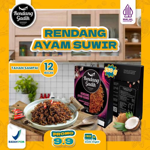 Promo Rendang Gadih - Rendang Ayam Suwir 150 g - Kab. Tangerang ...