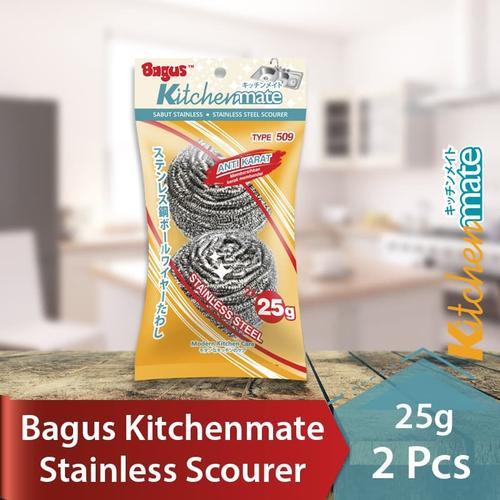 Promo Bagus Sabut Stainless Scourer kawat cuci piring 25 g 2pc 509 ...
