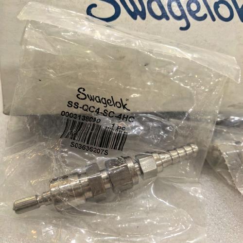 Jual Quick Connect Stem 1/4" x Hose 1/4" SS316 Swagelok SS-QC4-SC-HC ...