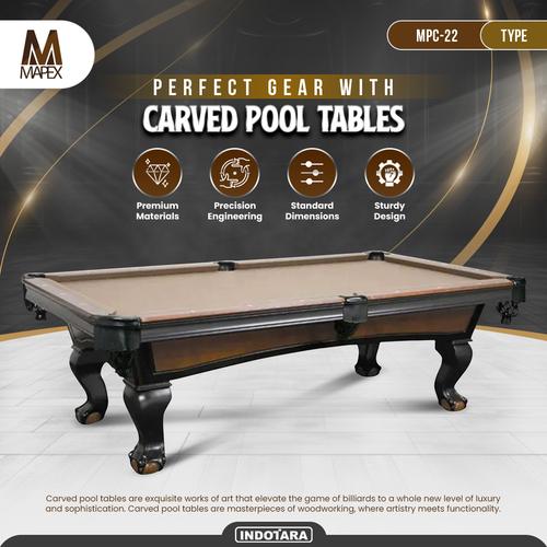 Promo Meja Billiard Klasik MAPEX Pool Carved Table 9 ft MPC-22 - Meja ...