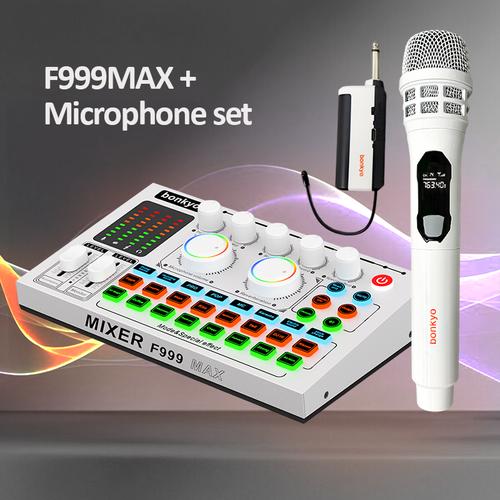 Jual Bonkyo F999MAX Sound Card Bluetooth Live SoundCard F999MAX ...