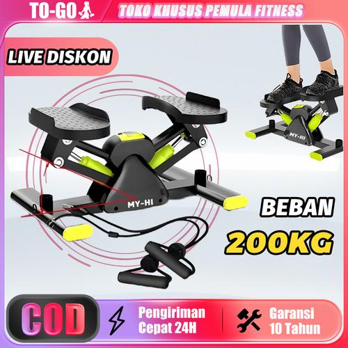 Promo V Mini Side Stepper V-shape Stepper Walker Glider Steper Machine Air Climber Glider Alat ...