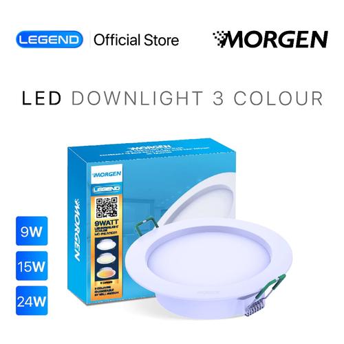 Jual Morgen DOWNLIGHT LED 3WARNA MORGEN LEGEND SERIES / Downlight ...