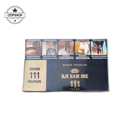 Jual Ready Stok Rokok Dji Sam Soe 234 Super Premium Hitam Kretek 111Th ...