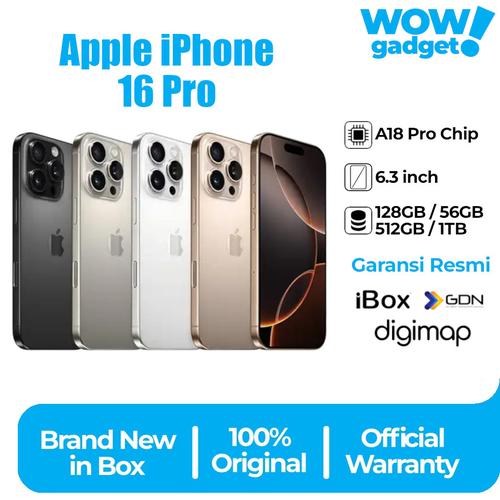 Promo Apple iPhone 16 Pro Max | 16 Pro 256GB 512GB 1TB Garansi Resmi Indonesia Tokopedia Cicil 0 ...