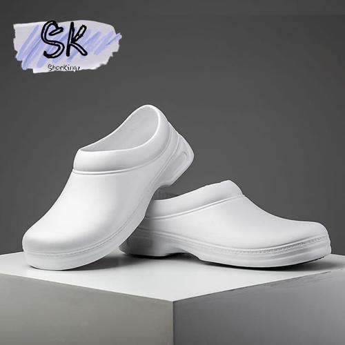 Jual Sepatu Kitchen / Chef Shoes Wako Anti Slip Putih - 39 - Jakarta ...
