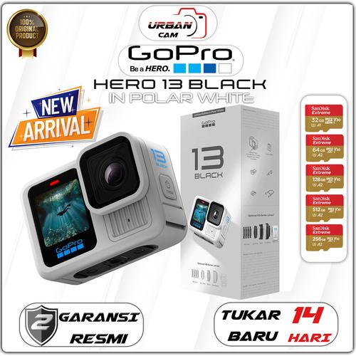 Promo GoPro HERO13 Black In Polar White / GoPro HERO 13 Black / Go Pro ...