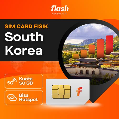 Jual SIM Card South Korea Big Data Flash Global SIM (Simcard Korea, Simcard Korsel, Seoul, Jeju ...