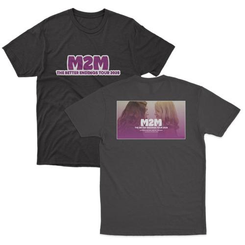 Jual KAOS BAND M2M - M2M - THE BETTER ENDINGS TOUR 2025 - BAJU BAND M2M ...