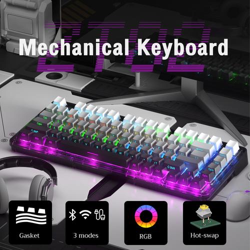 Jual FURYCUBE ZT82 Keyboard Mekanik 82 Tombol RGB 5-pin & 3-pin Hot ...
