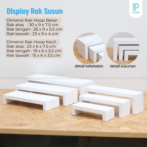 Jual Pixmix Rak Hoop / Rak Susun / Display Produk Aesthetic - Gio ...