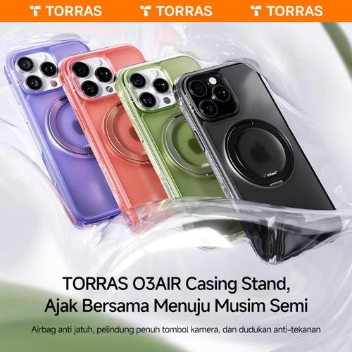 Promo Torras 360°Stand Case compatible for Magsafe untuk csing iPhone ...