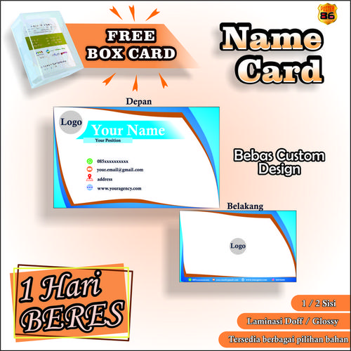 Jual Kartu Nama / Name Card / Kartu Tanda Pengenal TERMURAH - AC 260 ...