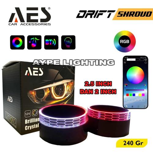Jual Ring Shroud AES M5 Slim Bulat Drift 2 inch dan 2.5 inch Modul ...