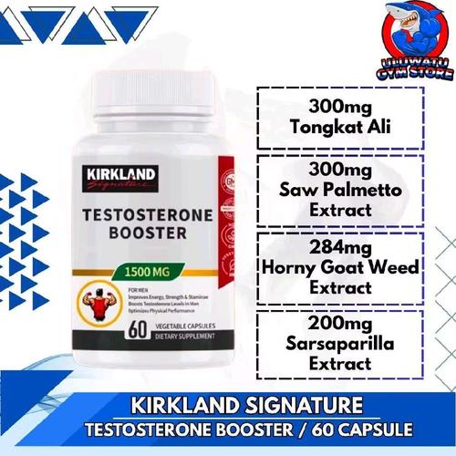 Jual Import USA TESTOSTERONE BOOSTER 1500mg With Boron 2mg 60 Capsules ...