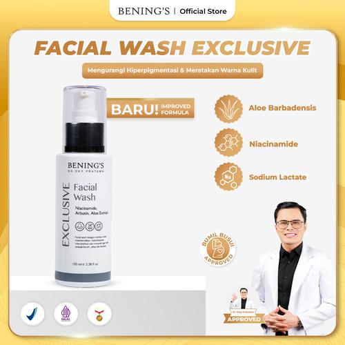 Promo Facial Wash Exclusive Bening'S Skincare by Dr Oky Pr.atama ...