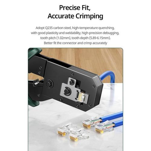 Jual UGREEN TANG CRIMPING CUTTING TOOL RJ45 RJ11 LAN NETWORK CABLE 6P ...