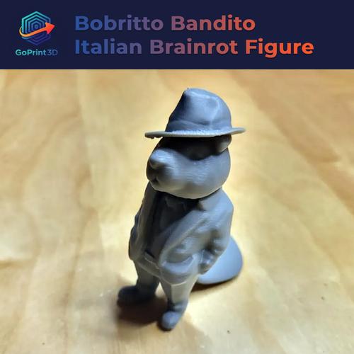 Jual Bobritto Bandito Italian Brainrot Legendary Meme Figure - Figur ...