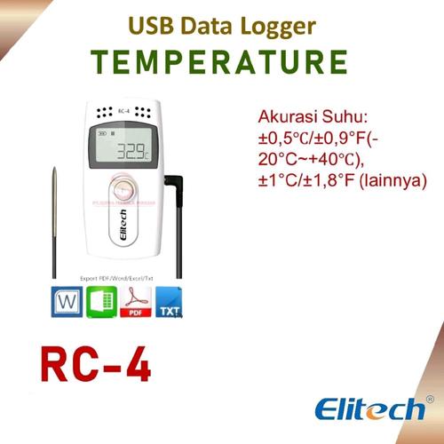 Jual Elitech RC-4 USB Temperature Data Logger - Jakarta Barat - Surya ...