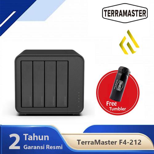 Promo TerraMaster F4-212 4 Bay NAS Diskstation Cicil 0% 3x - Jakarta Barat - Trinity Plaza ...
