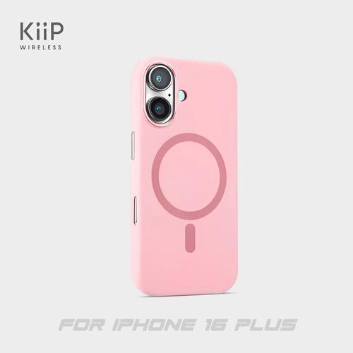 Promo KiiP Wireless Case Iphone 16 Series Casing Magnetic Wireless Magsafe Silikon Handphone ...