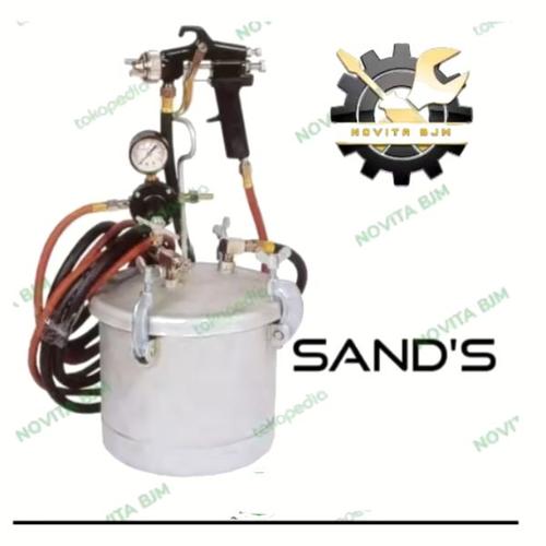 Jual Alat pengaduk cat-paint Tank 5 Liter paint pot pressure Tank 5 ...