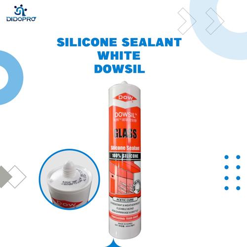 Jual Therains888 Dowsil Lem Kaca Aquarium Bening Hitam Sealant Silikon ...