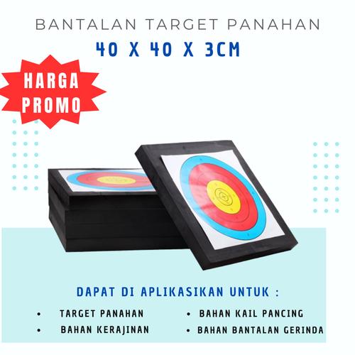 Promo Spon Target Panahan Bantalan Target Panah 40cmx40cm Eva Foam ...