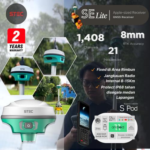 Jual GPS RTK Gnss Receiver Geodetik STEC SE LITE Base Rover - Kab ...