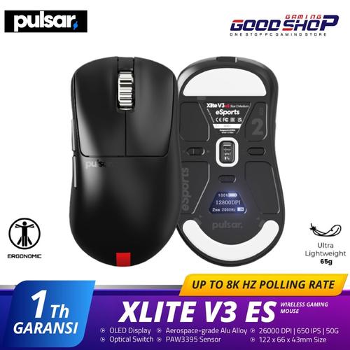 Promo Pulsar Xlite V3 eS Wireless Size 2 Gaming Mouse Cicil 0% 3x - Jakarta Pusat ...