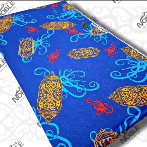 Jual Kain Batik Motif Khas Kalbar - Biru - Kota Pontianak - Noble ...