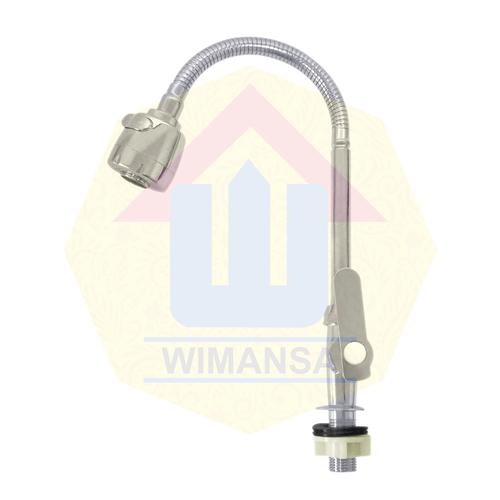 Jual KRAN ANGSA FLEXIBEL DRAT BAWAH 503 ENGKOL 1/2 INCH - KRAN CUCI ...