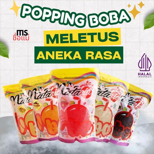 Jual Popping Boba Meletus Aneka Rasa 500gr - Popping Boba Lokal Nataria ...