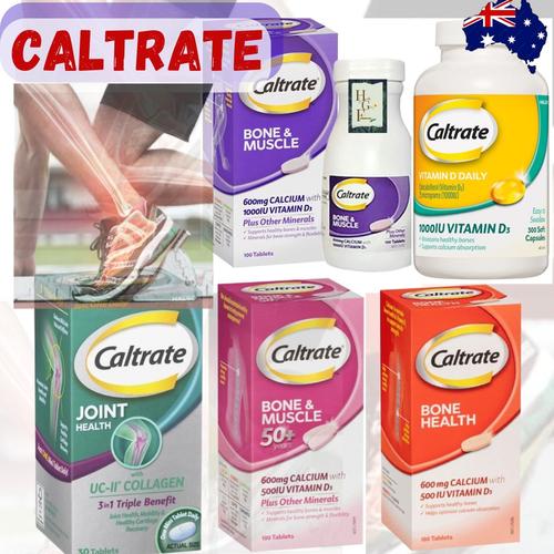 Jual Caltrate Bone & Muscle Health Calcium, vit D 100 tablet - BONE ...