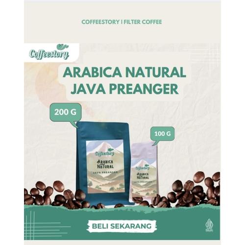 Jual Arabica Natural Process Java Preanger - Cocok untuk filter coffee ...